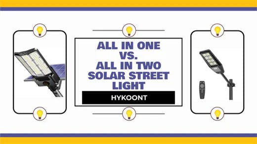 Exploring the Differences Between All-in-One and All-in-Two Solar Stre